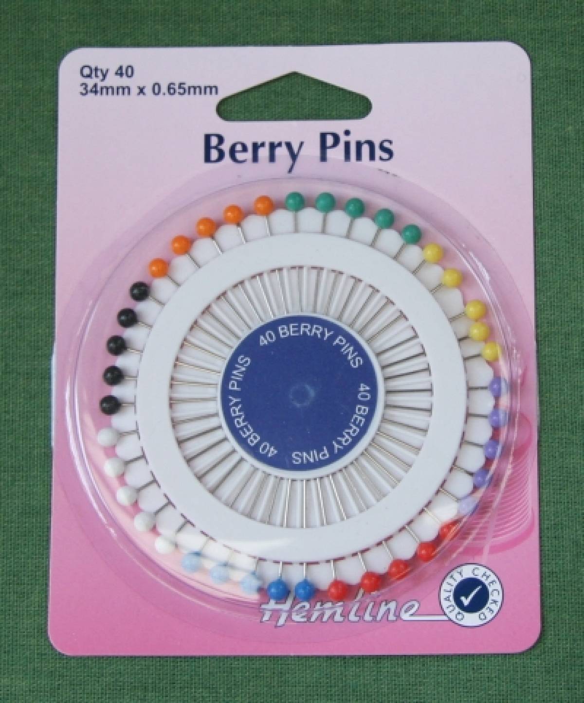 Berry Pins - 34mm x 0.65mm